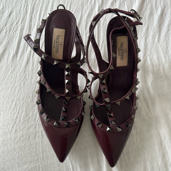 Valentino | Shoes | Authentic Valentino Rock Stud Heels 38 | Poshmark